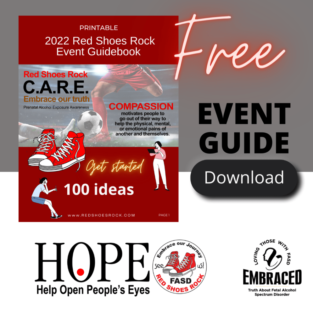 FREE RED SHOES ROCK FASD AWARE EVENT GUIDE – Red Shoes Rock